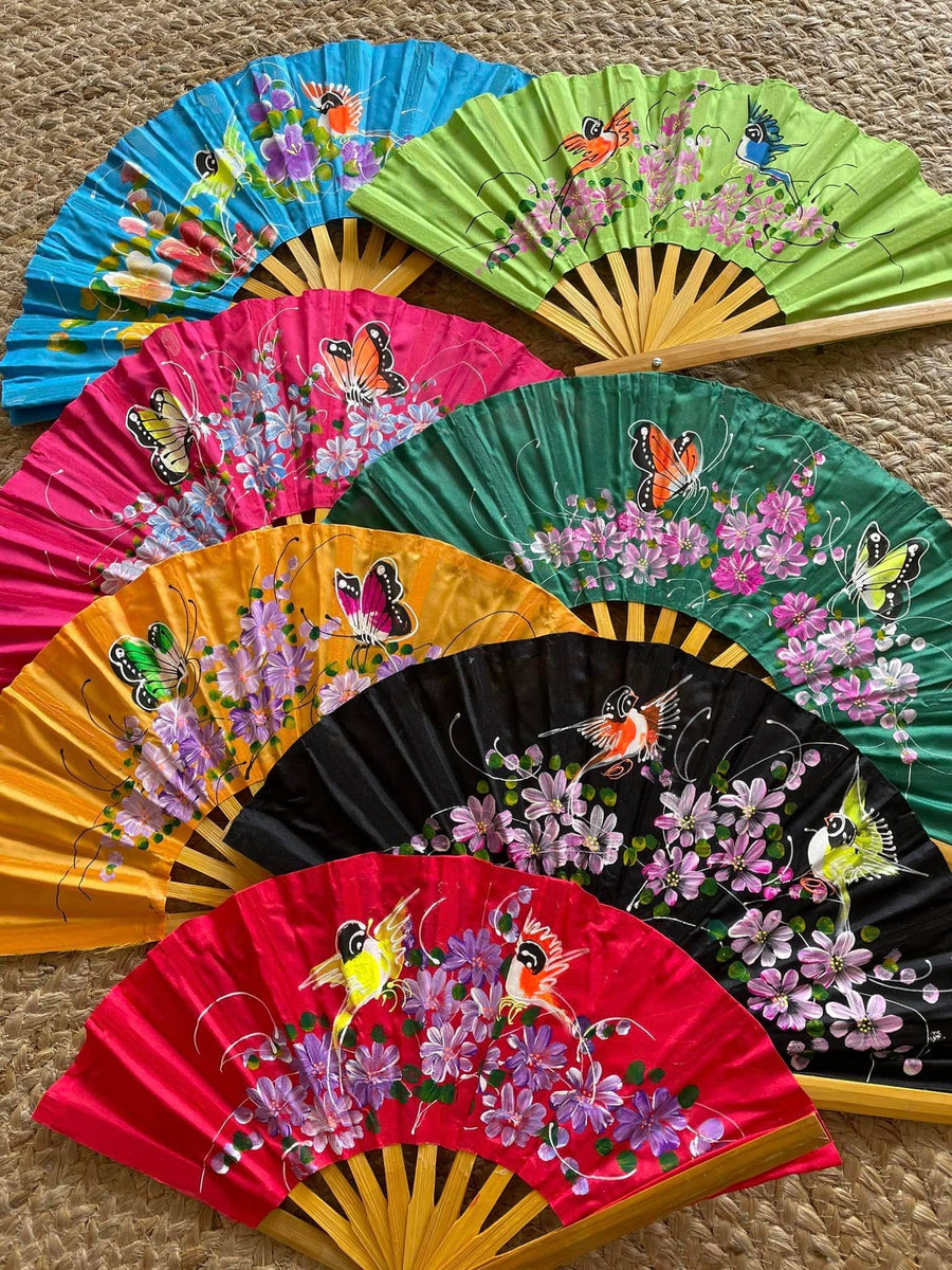 Hand Painted Fans – Shop Kizuri