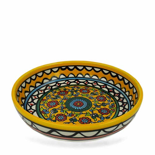 Large Yellow West Bank Dish – Shop Kizuri