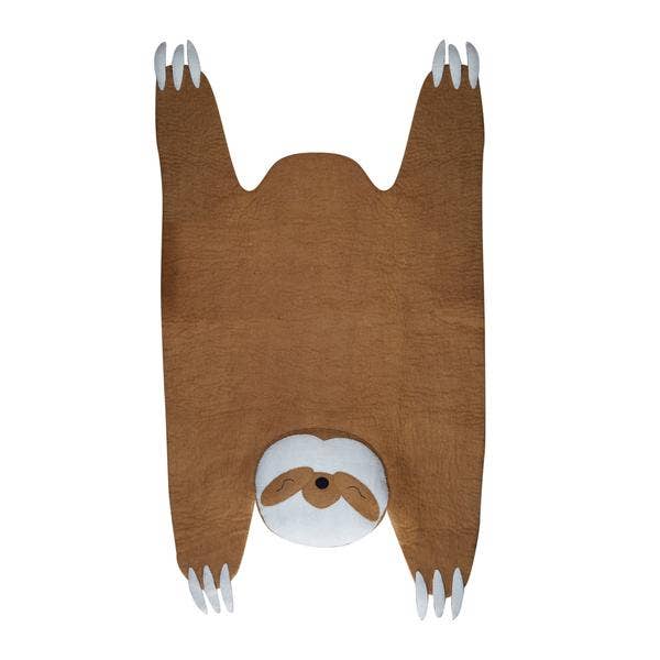 Large Felt Sloth Rug – Shop Kizuri